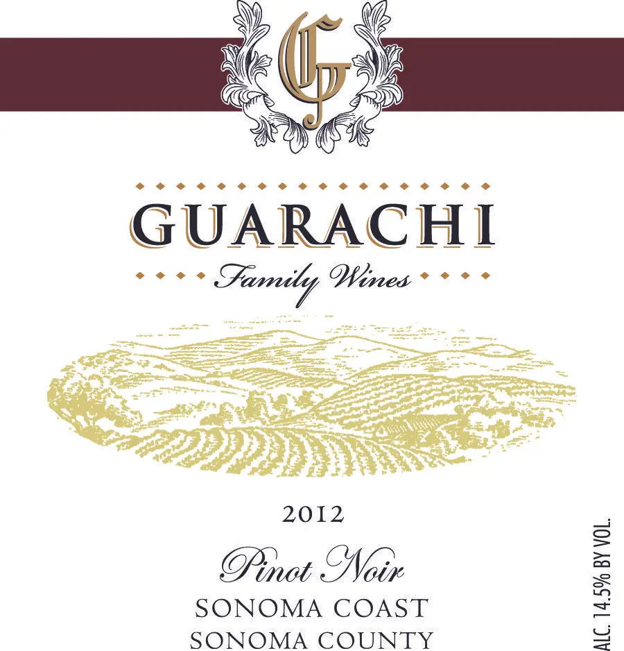 Guarachi Pinot Noir, 2012 (Sonoma Coast/Sonoma County); $65 | TheWineBuzz